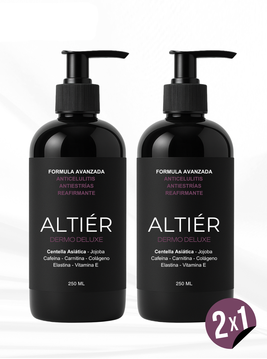 AntiCelulitis, AntiEstrías, AntiArrugas y Reafirmante de piel - 250ml ...